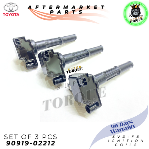90919-02212 Ignition Coil 5VZ-FE Set of 3 For Toyota TACOMA TUNDRA T100 ...