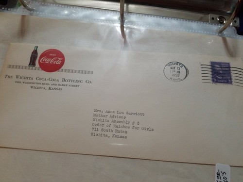 Coca Cola Paper Envelope Letterhead 50s | eBay