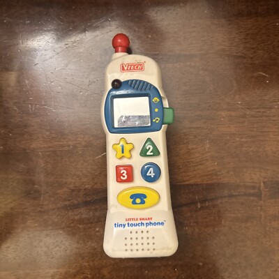 Vintage VTech Little Smart Tiny Touch Phone Baby Toy | eBay