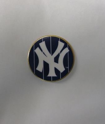 The New York Yankees Logo Baseball Pin Blue Pinstripe NIP NYY NY | eBay