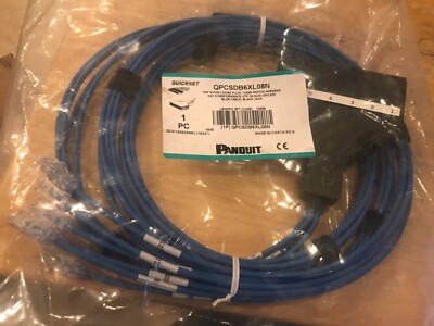 PANDUIT (CAT 6) 6-POS CASS SWITCH HARNESS UTP, 28 AWG, 8FT CM/LSZH | eBay