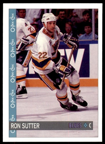 1992-93 O-Pee-Chee Ron Sutter . St. Louis Blues #362 | eBay