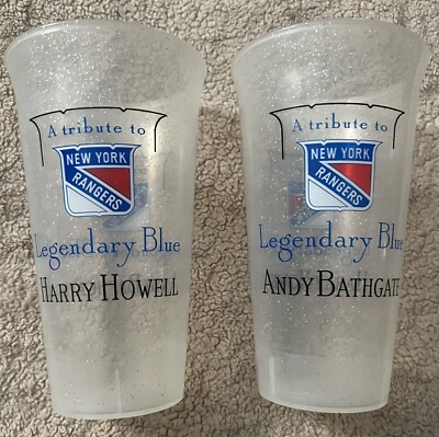 NY RANGERS CUP SET SGA HARRY HOWELL ANDY BATHGATE RETIREMENT MSG NHL ...