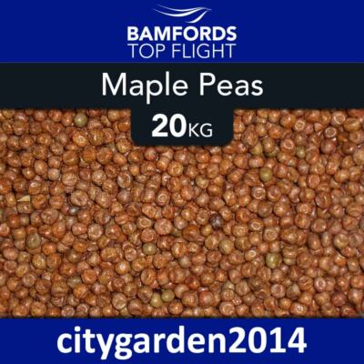 Maple Peas 20kg - Bamfords Fishing Bait Carp Fishing Particle / Bird ...