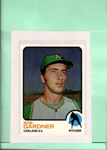 1973 Topps #222 Rob Gardner NM-MT Athletics ID:54606 | eBay