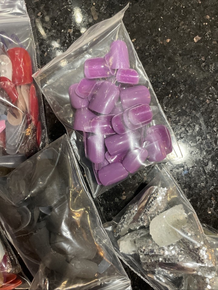 Press on nail lot, bulk fake nails, nail supplies a lot reseller nail ...