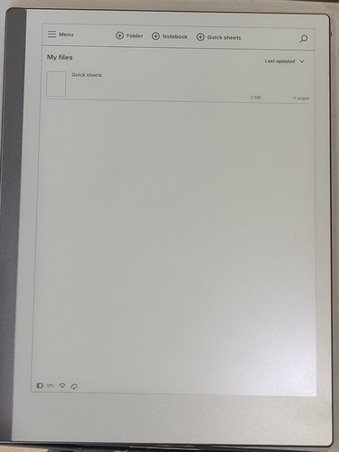 Remarkable 2 Paper Tablet RM110 w/Gray Folio NO PEN or POWER CORD | eBay