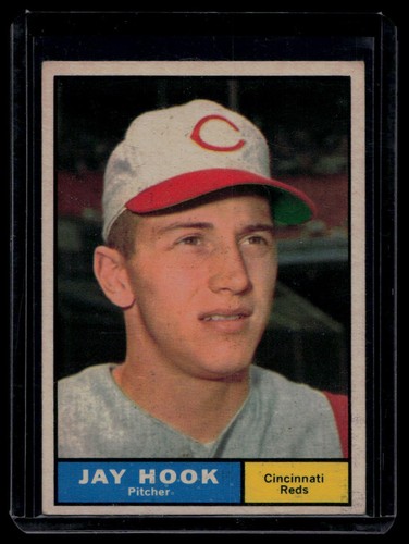 1961 Topps Jay Hook #162 Cincinnati Reds Excellent | eBay