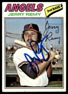1977 Topps Jerry Remy Auto California Angels #342 COA Card Signed | eBay
