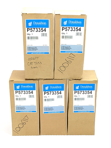 Lot of 5 Donaldson P573354 Transmission Filter, Cartridge Fits CAT TH55 ...