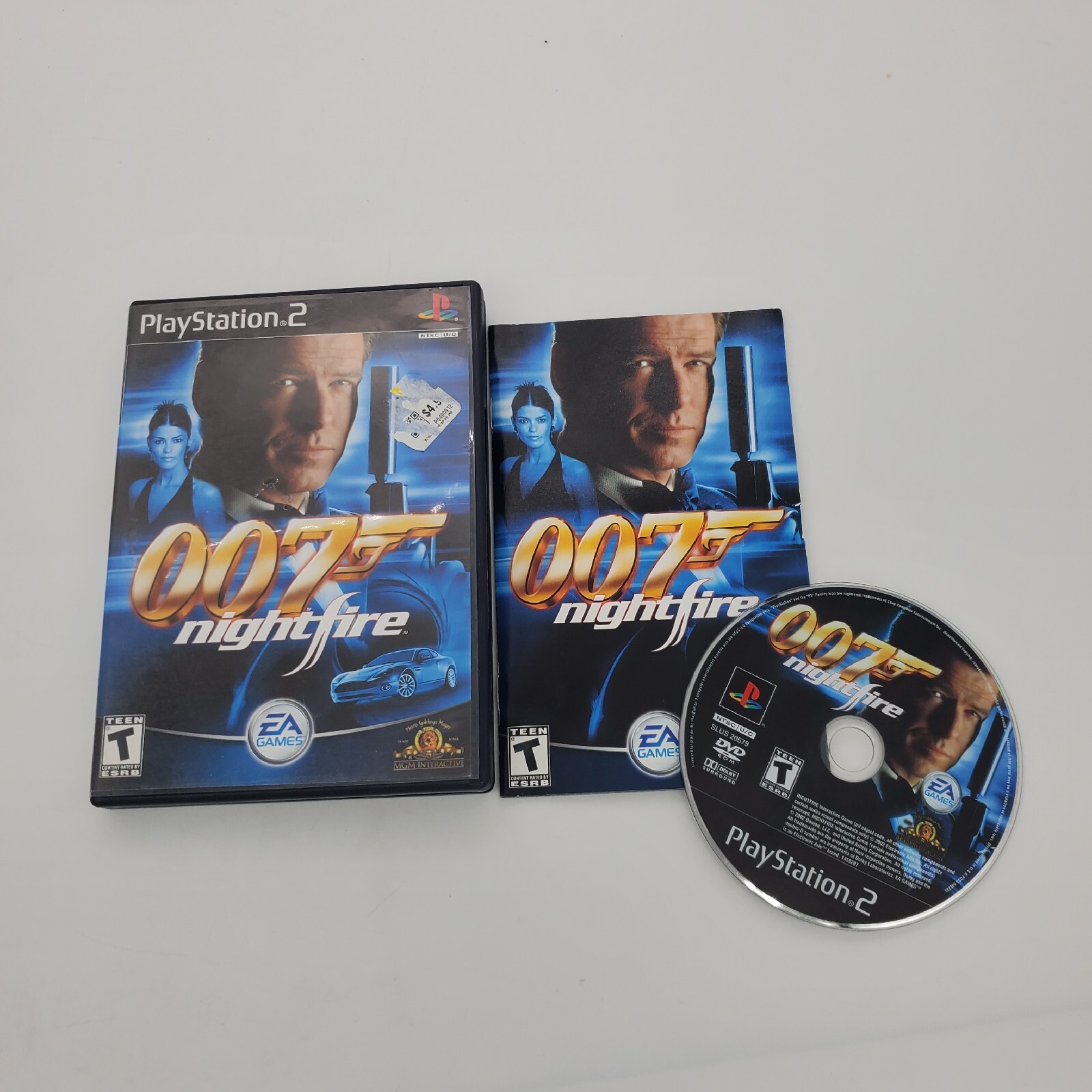 007 NightFire James Bond (PlayStation 2 PS2 2002) Complete CIB - TESTED ...