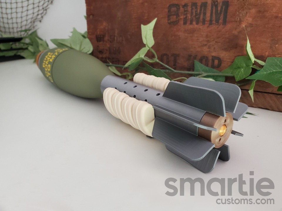 FAKE M720 60mm Mortar Shell Round - Plastic Replica | eBay