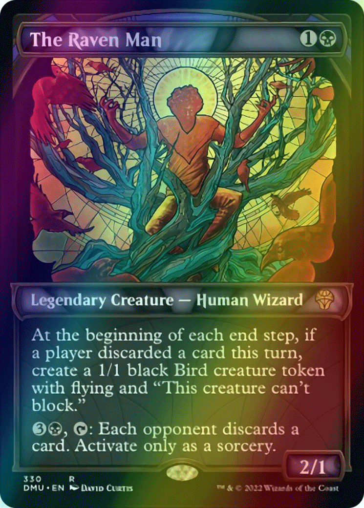 The Raven Man SHOWCASE FOIL, Dominaria United, MTG NM/M | eBay