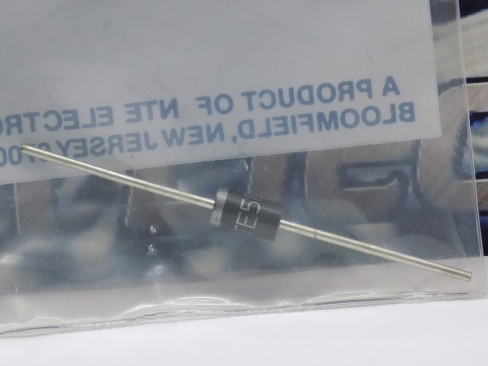1x NTE NTE5801 Si , Rectifier, Axial Lead 3A 100V = ECG5801, GE5801, SK9004 | eBay