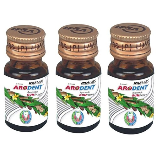 3X Arodent Ayurvedic Gum Paint For Teeth Swollen, Spongy & Loose ...