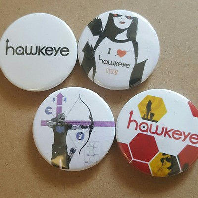 Hawkeye Badge Set marvel comics * | eBay