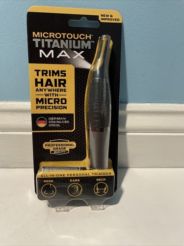 MicroTouch Titanium MAX Professional Grade All-In-One Personal Trimmer ...