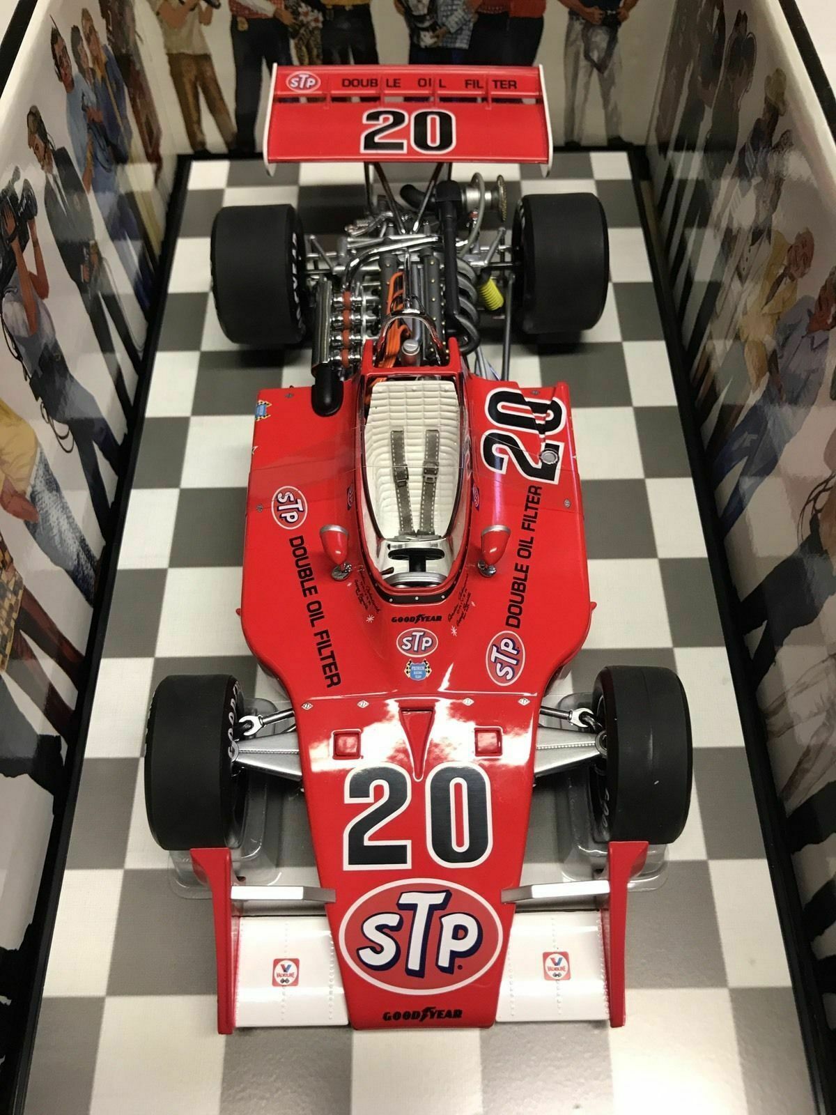 Carousel 1 Gordon Johncock STP Patrick Eagle Offy 1973 Indy 500 Winner ...