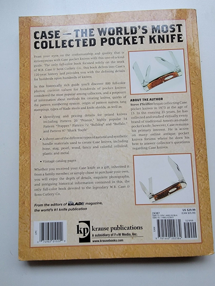 Collecting Case Knives : Identification and Price Guide by Steve ...