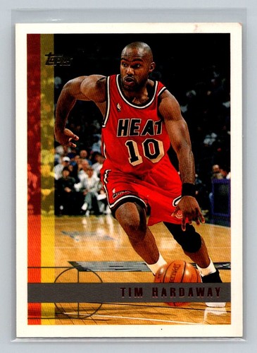 1997-98 Topps #156 Tim Hardaway Miami Heat Basketball Card | eBay
