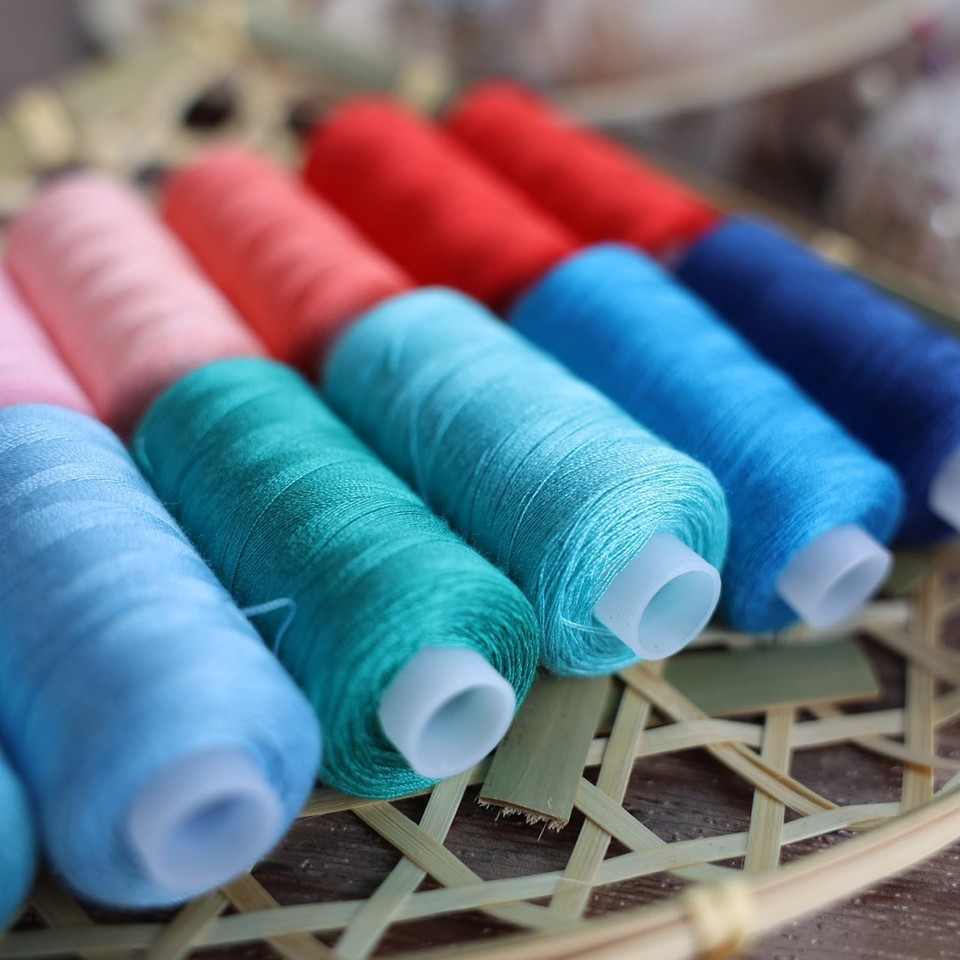 72 PCS Sewing Thread Assortment, 36 Color Thread for Sewing Machine ...