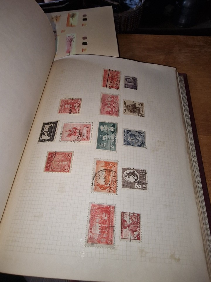 old stamp album with stamps LOT 2 | eBay UK