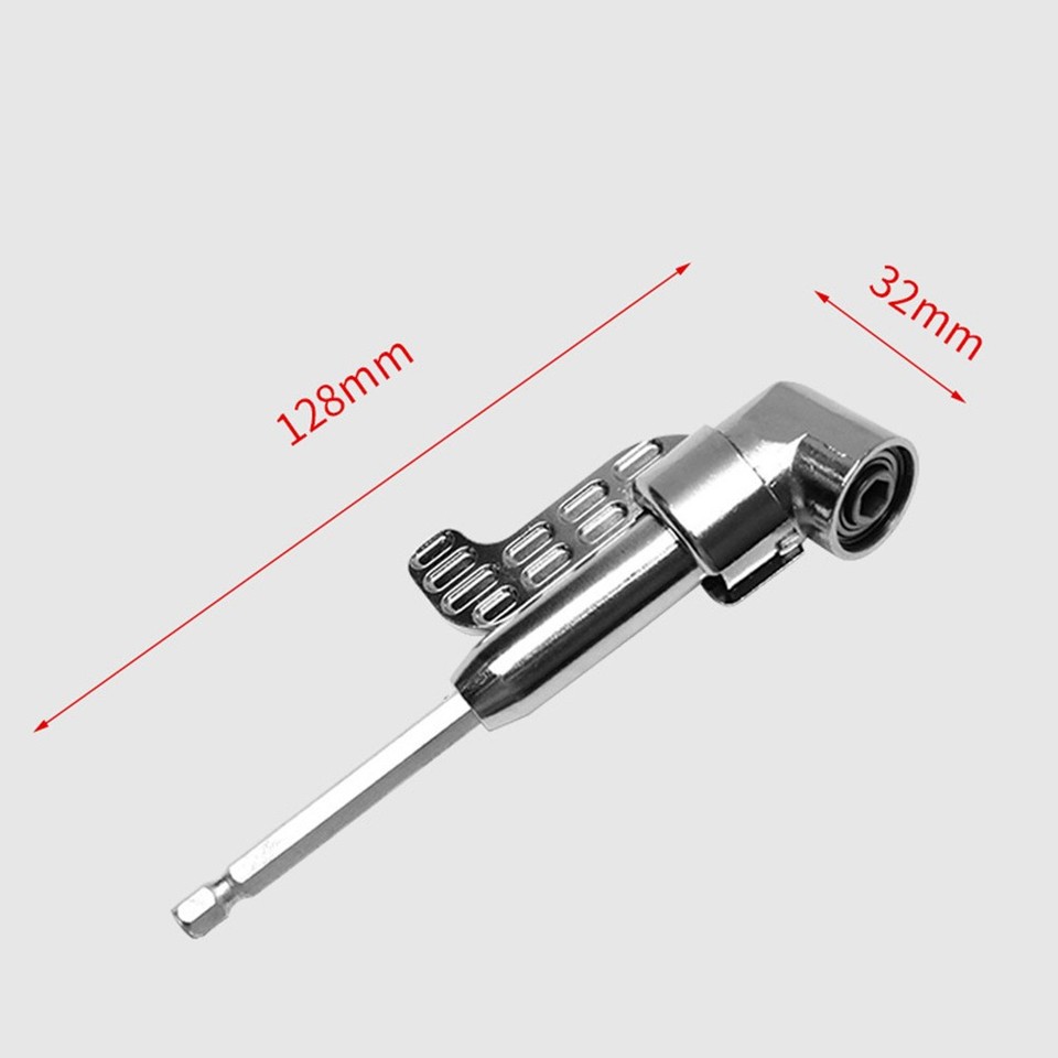 2 PCS Electric Drill Chuck Adapter Angle Tool Screw Hub Corner Socket ...
