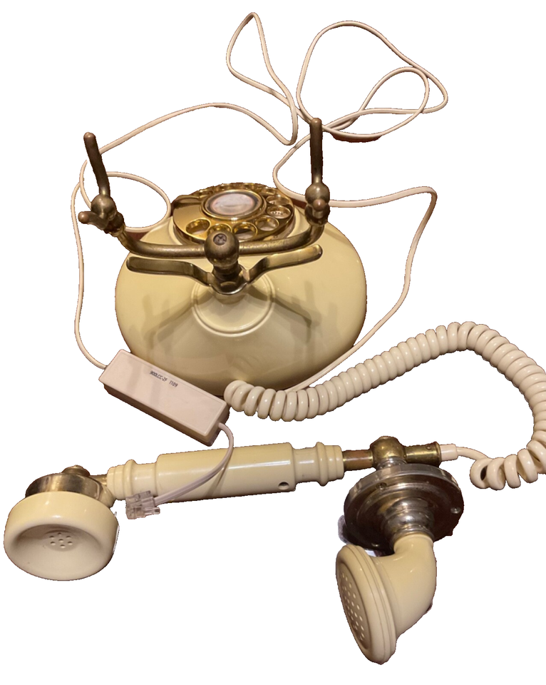 Vintage 1940/1950's Telephone Victorian Style Dial Desk Phone | eBay