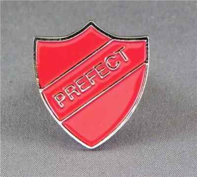 New Head school club Prefect pin badge Red Logo tie pin badge metal ...