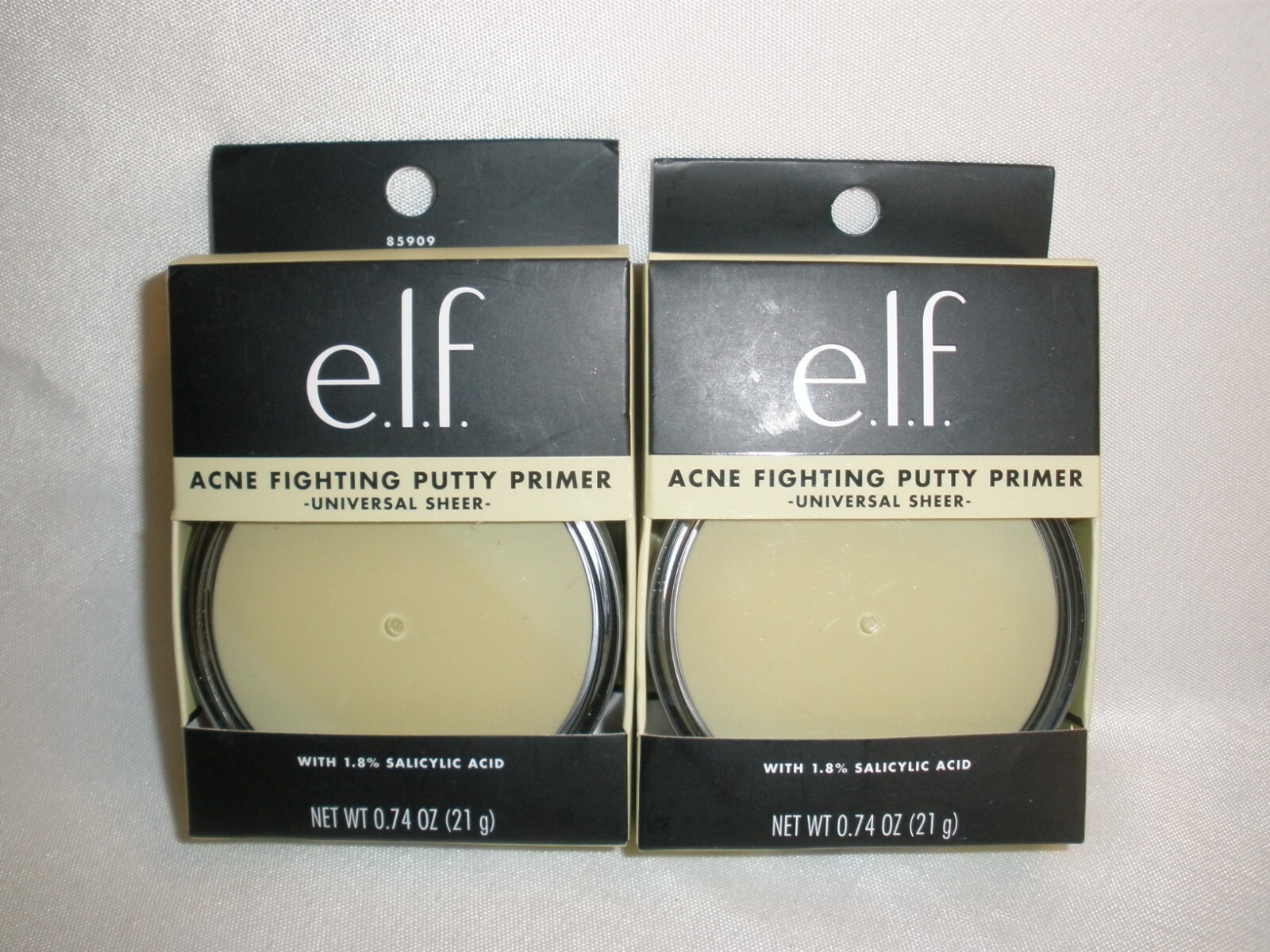 New Lot of 2 EXPIRED ELF Acne Fighting Putty Primer Universal Sheer ...