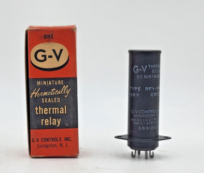 Type RFV-20 Thermal Relay Tube New (New Old Stock) Guaranteed Tested | eBay