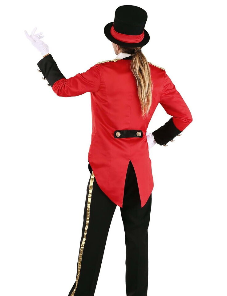 Adult Spotlight Ringmaster Circus Costume SIZE 2X (Used) | eBay