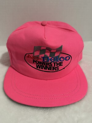 AC Delco POWERS The Winners Vtg Hat Snapback Made In The USA Trucker ...