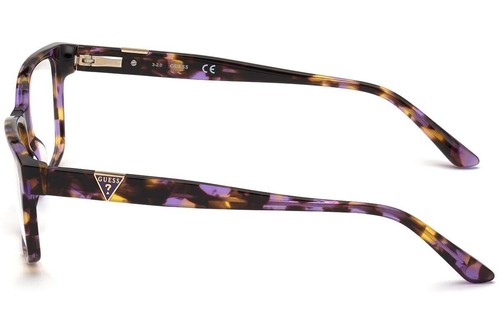GUESS GU2848 083 Purple Havana Women Plastic Optic Eyeglasses Frame 54 ...