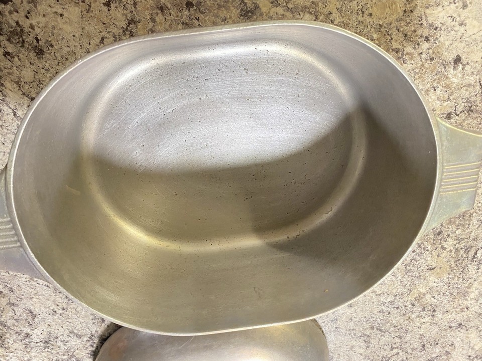 Vintage Magnalite GHC Oval Roaster Pot 4 1/2 Quart with Lid 12 1/2 x 8 ...