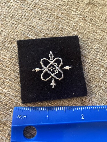 Vintage USN US Navy Data Systems TechnicanPatch Black Rate Symbol ...
