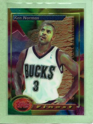 KEN NORMAN - 1993-94 Topps Finest - #6 - Bucks - $1 Shipping - MINT | eBay