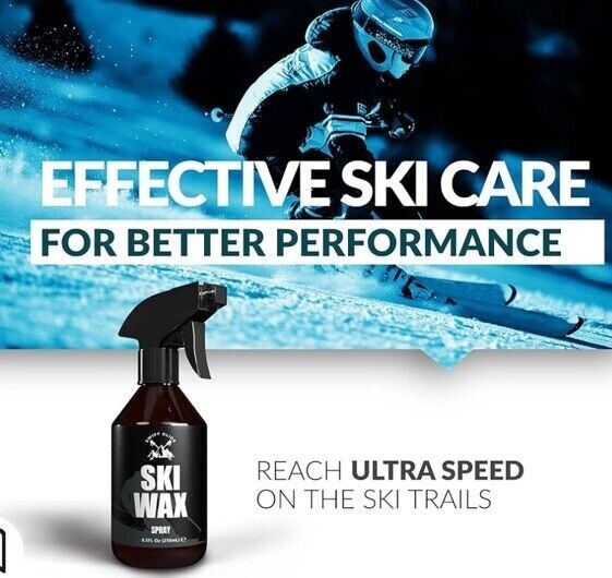 SwiftGlide Ski Wax Spray - All Temperature Ski Wax - Natural Ski ...