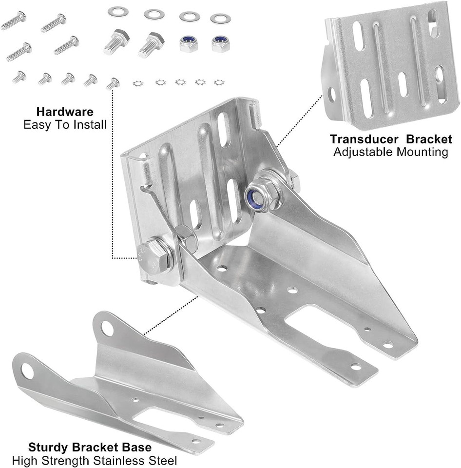 Transducer Mount Bracket for Garmin Panoptix Transducer LVS32 010-12784 ...