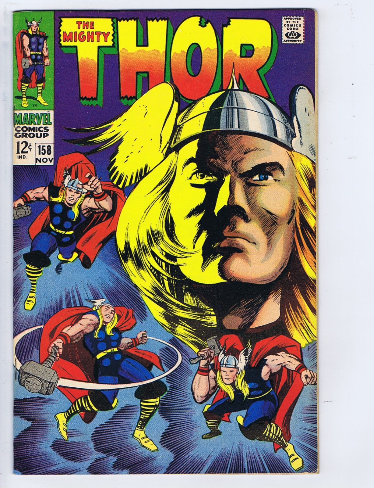 Thor #158 Marvel 1968 '' The Way it Was ! '' | eBay