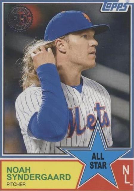 2018 Topps - 1983 Topps Design All-Stars Noah Syndergaard #83AS-40 for ...