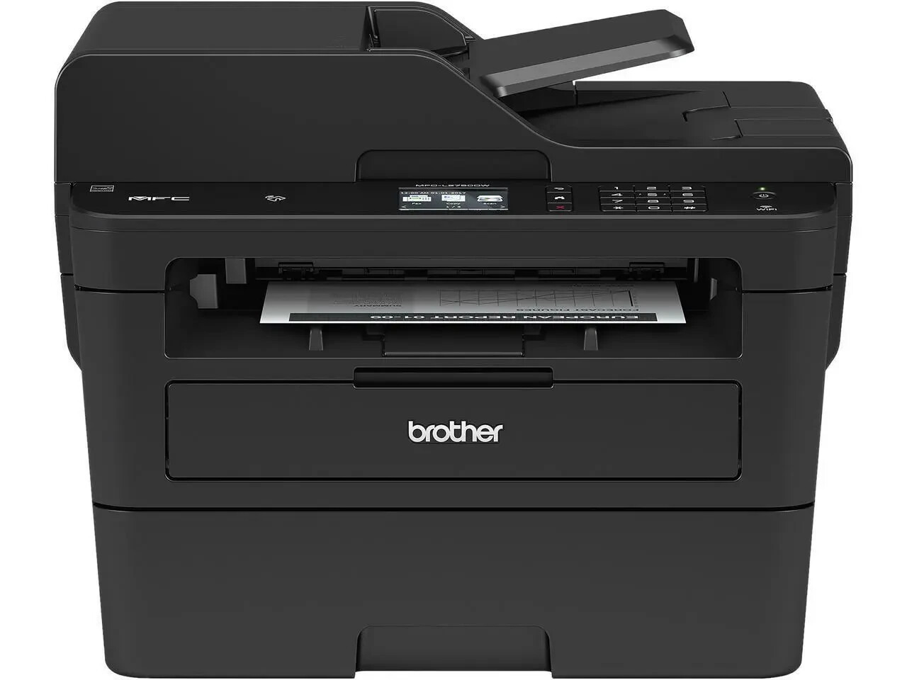 Brother MFC-L2750DW Wireless Compact All-in-One Monochrome Laser ...