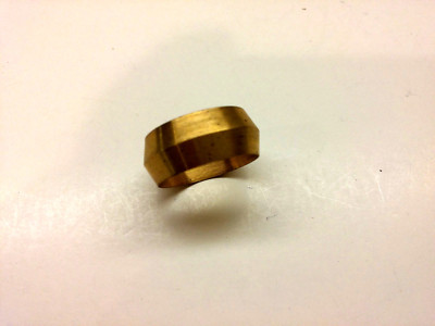 Ф3/4" ID Brass Olive Barrel Compression Sleeve Ferrule Ring NPT Soft ...