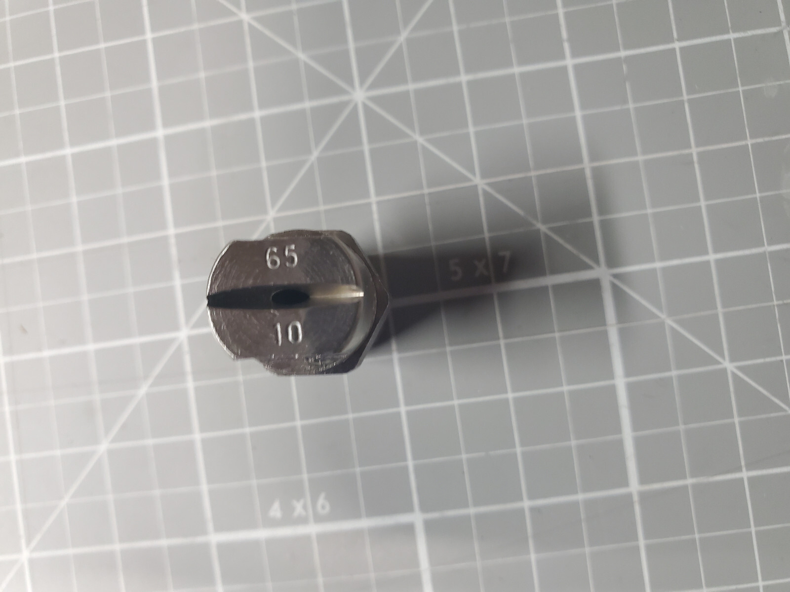 Spraying Systems VeeJet H1/4U-SS6510 FLAT PATTERN SPRAY NOZZLE ...