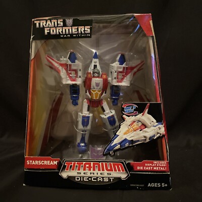 Transformers STARSCREAM War Within Titanium Die-cast Series New Galoob ...