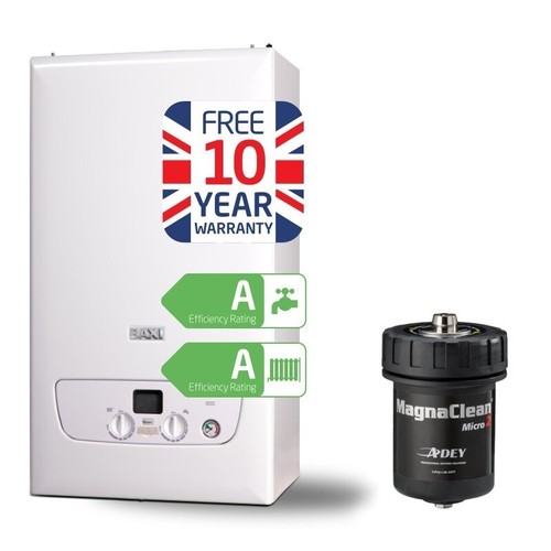 Baxi 830 Combi Boiler (ErP) & Flue & Loop *10 YEARS WARRANTY* FITS IN ...
