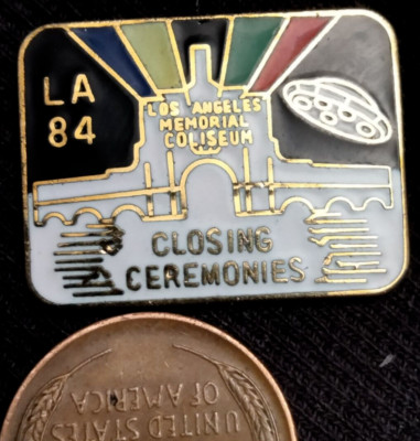 Los Angeles 1984 Olympics Closing Ceremonies Los Angeles Memorial ...
