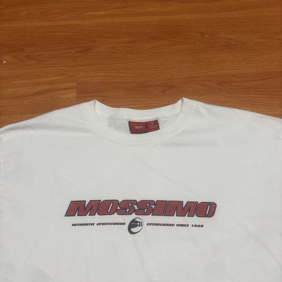 Vintage Y2K Mossimo Center Logo Spellout ShirtSize M | eBay