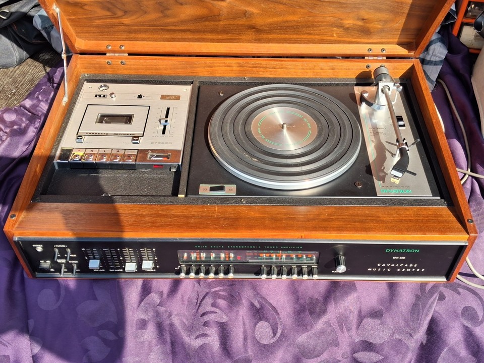 Dynatron HFC 60 Cavalcade Vintage Music Centre with Goldring turntable ...