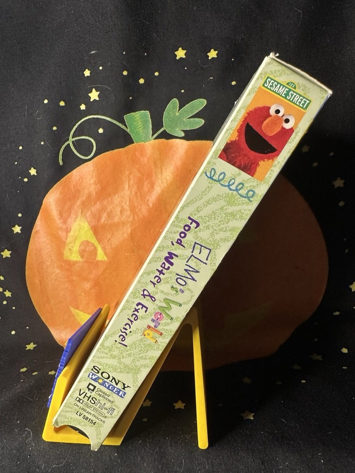 Elmo’s World,, Food, Water, And Exercise Sesame Street VHS | eBay
